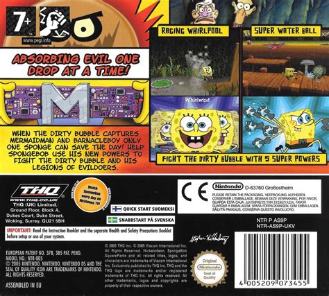 Spongebob Squarepants The Yellow Avenger Cover Or Packaging Material