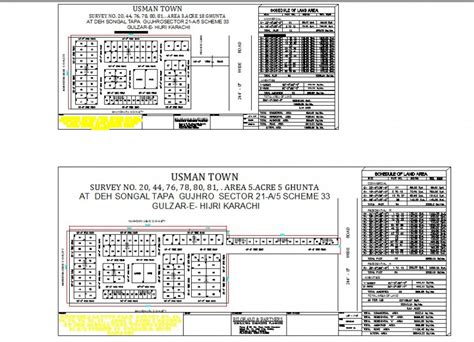 Zonal Line Plan Of An Area Detail 2d View Cad Block Layout File In Autocad Format