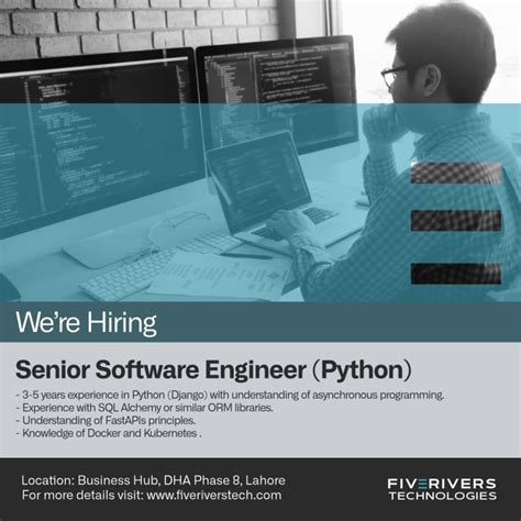 Python Softwareengineer Hiring Fiveriverstechnologies Fiverivers Technologies