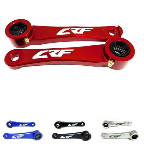 Motorcycle Racing Accessories Crf Logo Cnc Rear Drop Lowering Link Kit For Honda Crf450l Crf