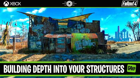 Fallout 4 Building Depth Into Your Structures Youtube