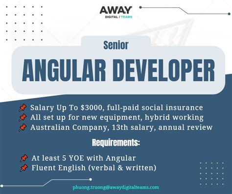 Phuong Truong On Linkedin Awaydigitalteams Angular Frontend Dotnet Hybrid Remote Wfh
