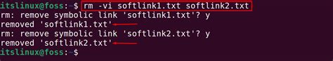 How To Removedelete Symbolic Links In Linux Its Linux Foss