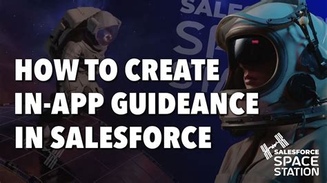 How To Create In App Guidance In Salesforce Youtube