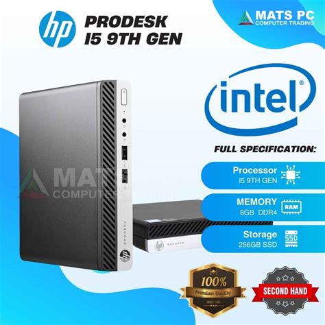 HP BRAND MINI PC ELITEDESK INTEL CORE I TH GEN I TH GEN I TH GEN I TH GEN I