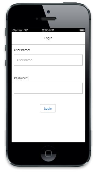 Getting Started With Mobilejs Password Control Syncfusion