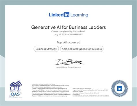 Nishan Patel On Linkedin Certificate Of Completion