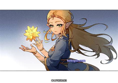 塞尔达公主 塞尔达 旷野之息 塞尔达传说图片 尺寸3508x2480 Bobopic