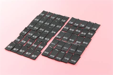 Number Tags Clothing Size Labels Mixed Size Label Cotton Etsy