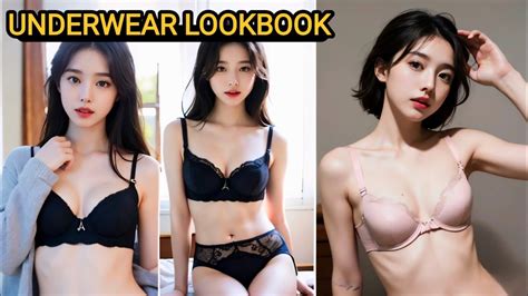 K Lookbook Ai Colorful Underwear Aiart Ai Ailookbook Youtube