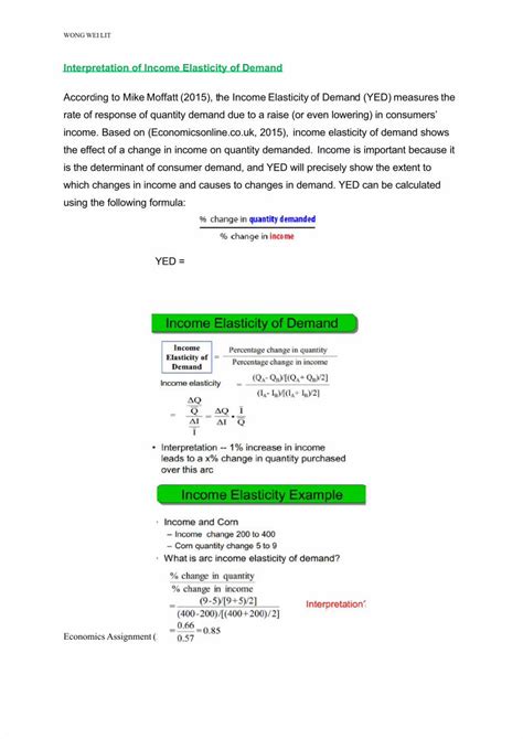 PDF Interpreting Income Elasticity Of Demand DOKUMEN TIPS