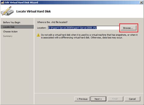 Resize Extend VMware Hyper V Partition In Windows Server 2008