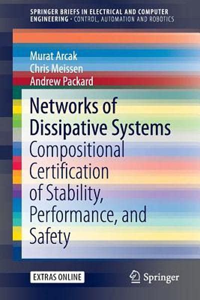 networks of dissipative systems compositional certification of
