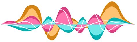 Colorful Sound Wave 13743813 Png
