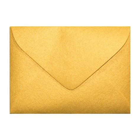 Lux 17 Mini Envelopes 2 11 16 X 3 11 16 50 Box Gold Metallic Minsdg 50 Image 1