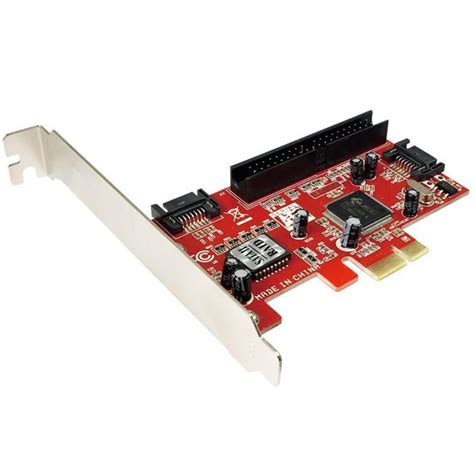Scheda PCI Express XSATA XATA IDE LOGILINK ICC X PCI SATA II