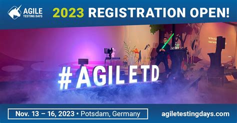 Agile Testing Days Nov 19 22 2024 On Linkedin The Worlds Largest Conference For Agile