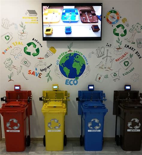 Έξυπνοι Κάδοι Ανακύκλωσης με Arduino
