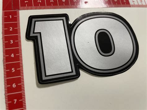 Прочие аксессуары и комплектующие для судов Mercury Наклейка цифра для лодочного мотора Меркури