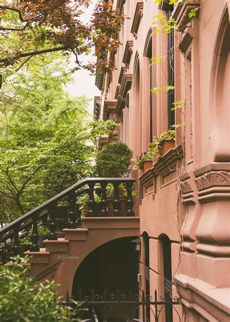 Nyc Photography West Village New York City Manhattan Nyc Decor City Sex And The City Brownstones