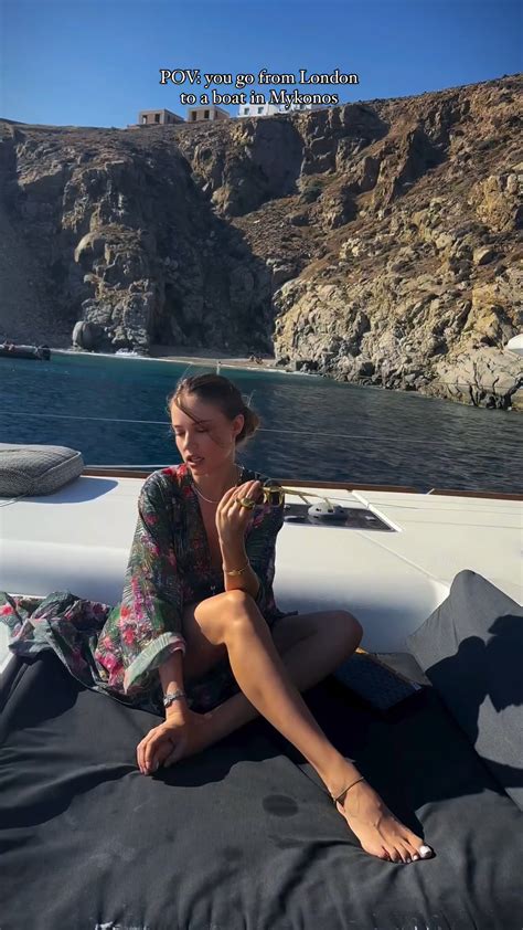 Xenia Tchoumitchevas Feet