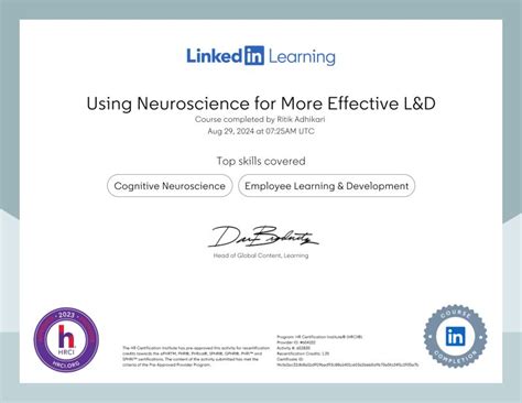 Ritik Adhikari On Linkedin Certificate Of Completion