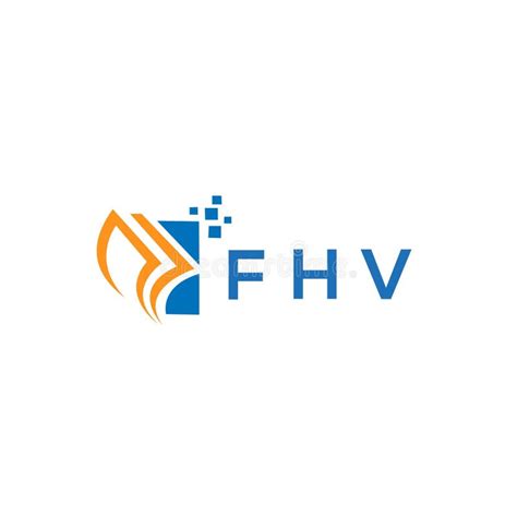Fhv Credit Repair Accounting Logo Design On White Background Fhv