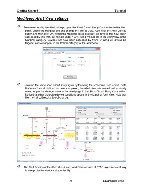 Etap Gettingstarted Demo 060 100 Pdf Reliability Engineering