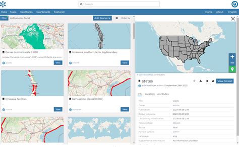Dataset Information GeoNode Master Documentation