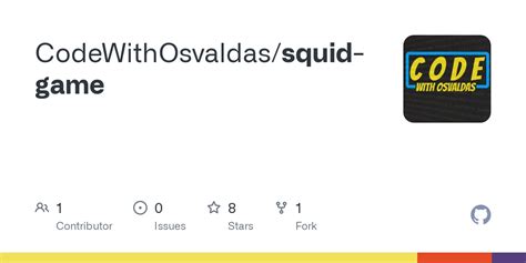 GitHub CodeWithOsvaldas Squid Game