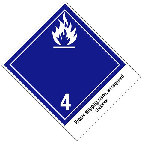 Class 4 3 Water Reactive Substance Which Consists Of Substances That Emit A Flammable Gas