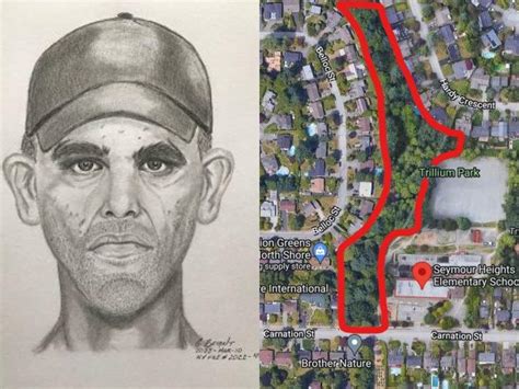 North Vancouver Rcmp Release Sketch Of Sex Assault Suspect Of Young Girl