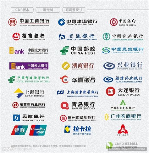 银行标志设计图 其他 广告设计 设计图库 昵图网
