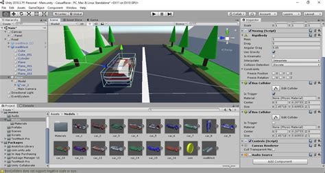 Как создать гонку на Unity 3d Skillbox Media