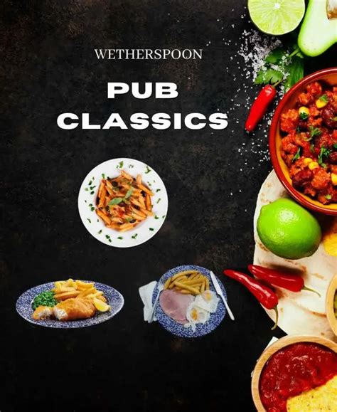 Wetherspoons Menu With Prices List [updated April 2025]