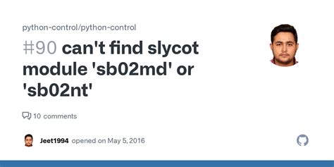 Can T Find Slycot Module Sb02md Or Sb02nt Issue 90 Python