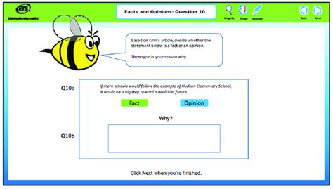 Figure A2 Sample Task 2 For The Subconstruct Of Literal Comprehension