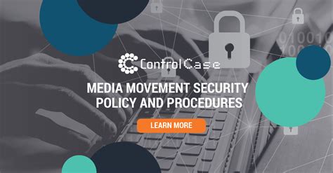 Media Movement Security Policy And Procedures Template Controlcase