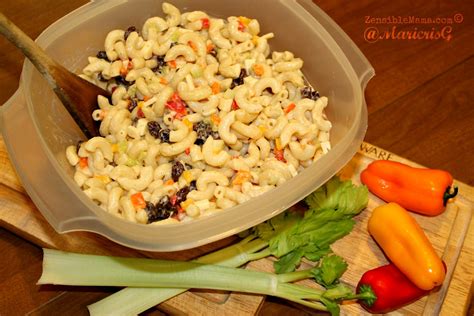 Zensible Mama Food Porn Tasty Macaroni Salad For Road Trip Pers