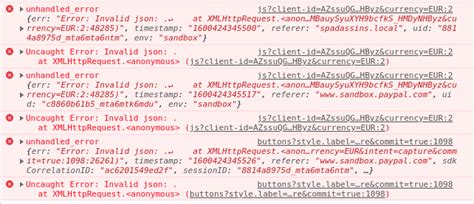 Question Javascript Errors · Issue 85 · Luehangreact Paypal Button V2 · Github