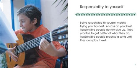 Character Education Responsibility