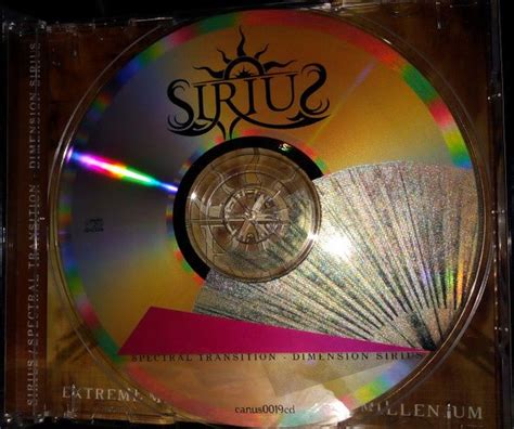 Buy Sirius Spectral Transition Dimension Sirius Cd Album Used