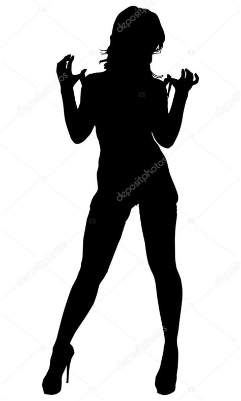 Silhouette Of Sexy Women