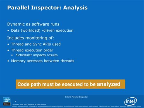 Ppt Correcting Threading Errors With Intel® Parallel Inspector
