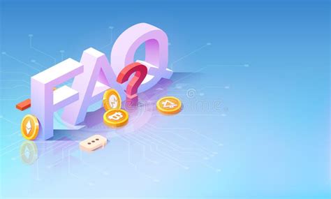 Isometric Concept Of Questions And Answers In Cryptocurrency Tehnology
