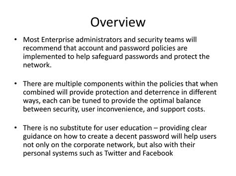 Active Directory Account Lockouts Pptx Internet Computing
