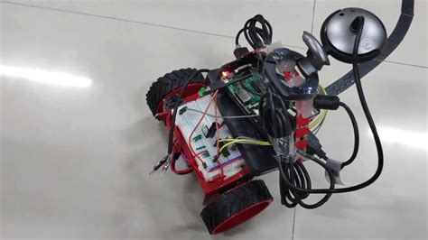 Line Follower Using Opencv Raspberry Pi Youtube