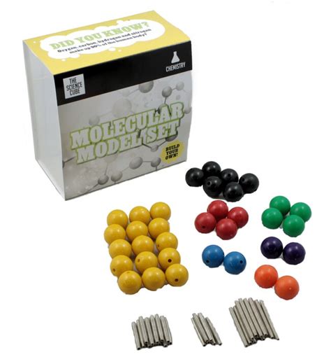 Supertek Science Cube Kit Molecular Model Set Molecular Model Set For Use With Visualize