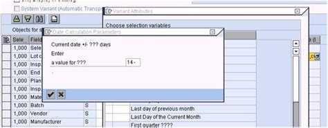 Dynamic Date Selection In Variants Sap Community