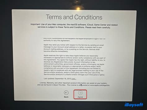 How To Fix Macmacbook Stuck On Terms And Conditions